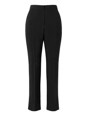 Givenchy Crepe Straight-leg Pants - Black