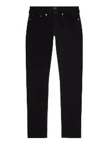 Paul Smith Tapered-fit 'organic Black Stretch' Jeans - Blue