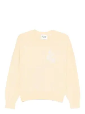 MARANT ETOILE Marisans Cotton And Wool Sweater - Yellow