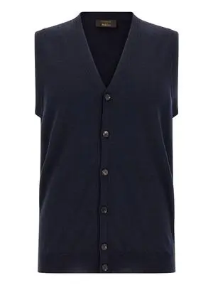 ZANONE Zanone Suit Vest Blue