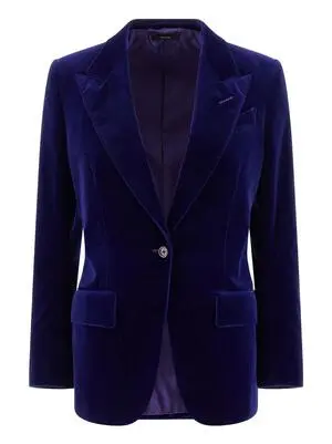 TOM FORD Tailored Jacket - Blue