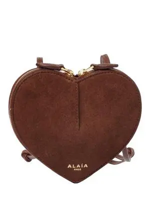 Alaïa Alaïa Heart Mini Bag Brown