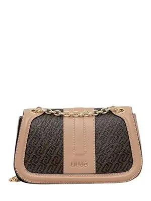 Liu Jo Chain Strap Crossbody Bag - Brown