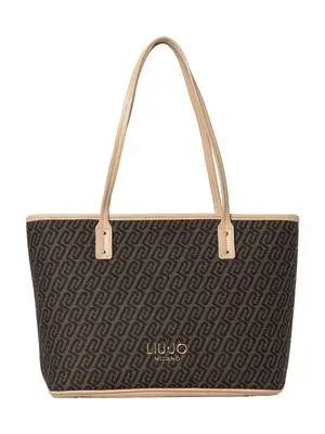 Liu Jo Monogram Tote Bag - Dark