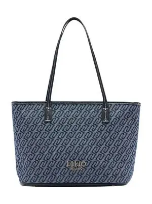 Liu Jo Monogram Tote Bag - Blue