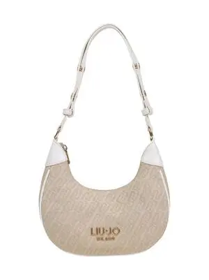 Liu Jo Monogram Shoulder Bag - Beige