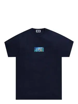 Kith Fish Tank Box Logo Tee - Blue