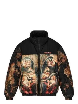 Ksubi Printed Puffer Reversible Jacket - Multicolor