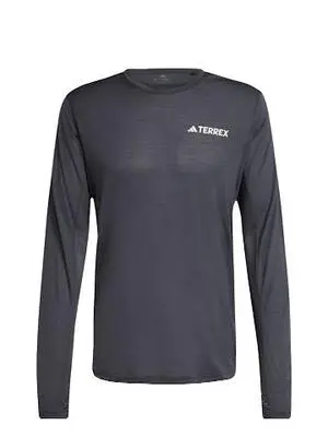 Adidas Terrex Xperior Climacool+ Long Sleeve Tee Shirt - Carbon
