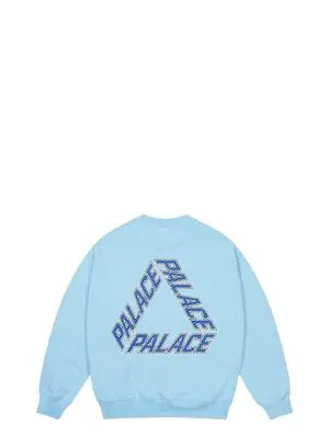PALACE Collegiate P3 Crew - Skyline Blue