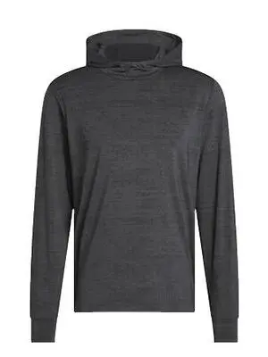 Adidas Printed Performance Lightweight Hoodie - Black Carbon