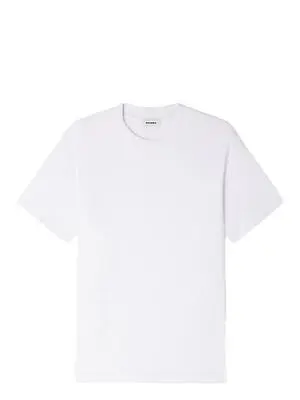 Sandro Short-sleeved Cotton-jersey T-shirt - White