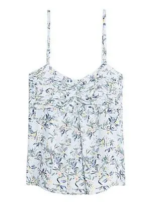 Zadig&Voltaire Floral-print Woven Cami Top - Cloud