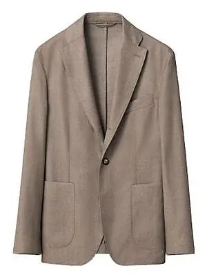Eton Tailored-fit Wool Jacket - Beige