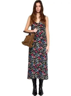 Zadig&Voltaire Renzo Printed Maxi Dress - Natural