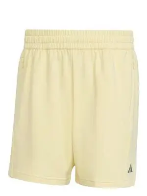 Adidas Designed For Yoga Knit Shorts - Almost Yellow