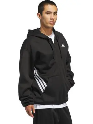 Adidas Crazy Warm Fullzip Hoodie - Black / White