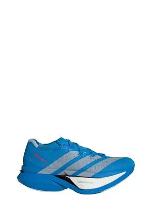 Adidas Adizero Prime X3 Strung Shoes - Solar Blue / Silver Metallic / Lucid Red