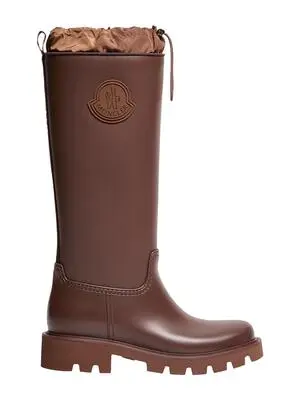Moncler Kickstream High Boots - Brown