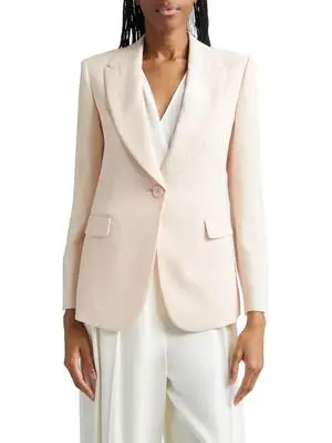 Emporio Armani One-button Blazer - Light Pink