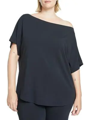 Universal Standard Ultimates Dolci One-shoulder Top - Black