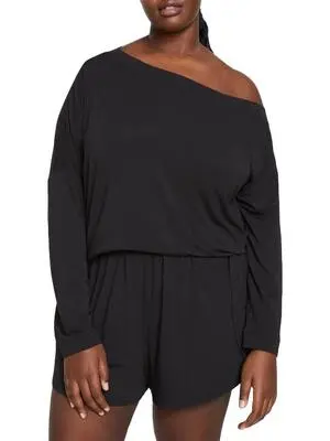 Universal Standard Ultimates Dolci One-shoulder Top - Black