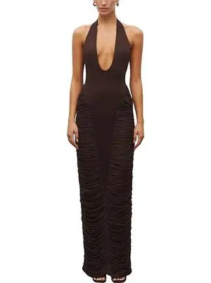 HEIRESS BEVERLY HILLS Sculpt Dress - Brown