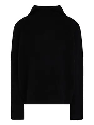 Proenza Schouler Ribbed Cashmere-blend Hoodie - Black