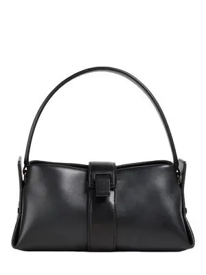 Proenza Schouler Park Leather Shoulder Bag - Black