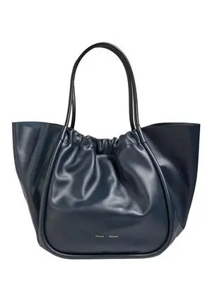 Proenza Schouler Ruched Leather Tote - Navy