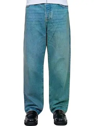 StÜssy Big Ol' Straight Leg Jeans - Blue