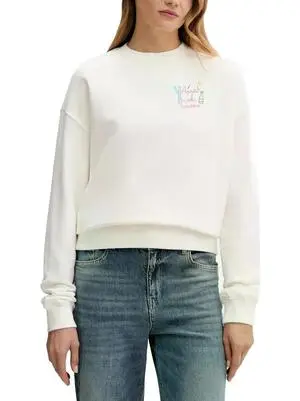 MC2 SAINT BARTH Embroidered Sweatshirt - White