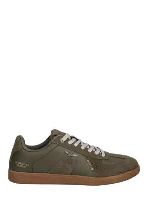 AERONAUTICA MILITARE Round-toe Sneakers - Green