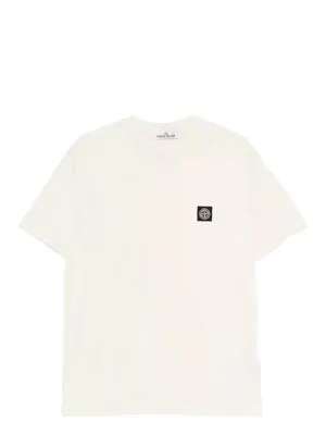 Stone Island Patch T-shirt - Neutrals