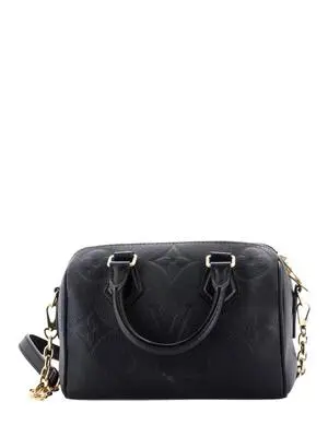 LOUIS VUITTON Speedy Bandouliere 20 - Black