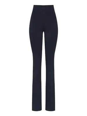 GLORIA COELHO High-waisted Trousers - Blue