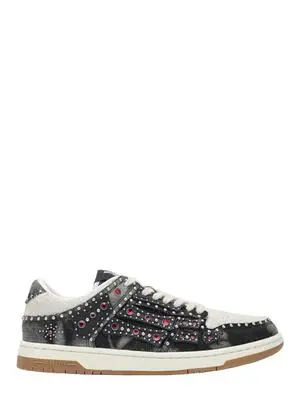 Amiri Skel Top Low Sneakers - Black