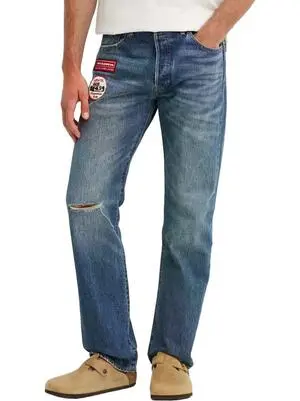 LEVI'S Distressed Denim Jeans - Blue
