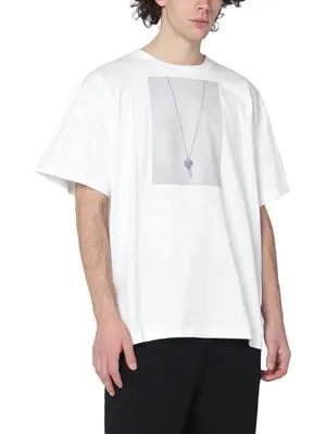 MAISON MARGIELA T-shirt With Key Print - White