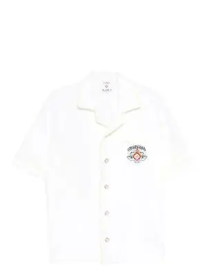 Casablanca Monogram Towelling Shirt - White