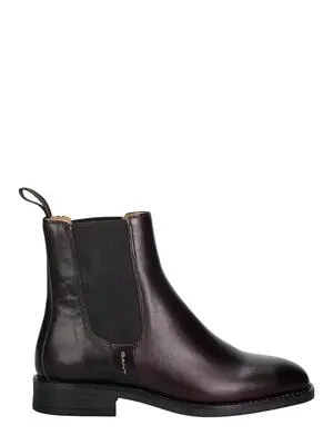 Gant Pull Tab Chelsea Boots - Brown