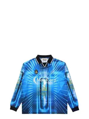 METALWOOD STUDIO Logo Motif Long-sleeved T-shirt - Blue