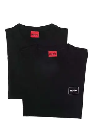 Hugo Logo T-shirt - Black