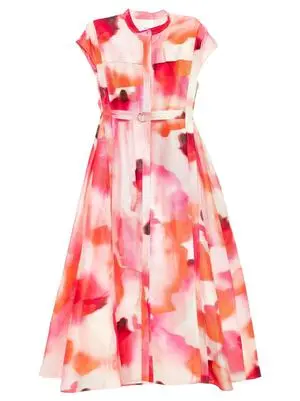 Acler High-low Maxi Dress - Pink