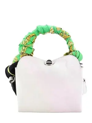 Balenciaga Flap Scarf Top Handle Xs Shoulder Bag - Green