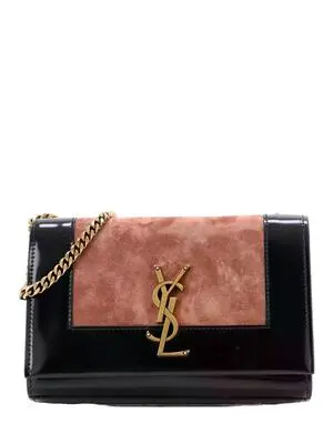 Saint Laurent Classic Monogram Crossbody Bag - Black