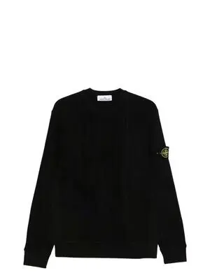 Stone Island Crew-neck Sweatshirt - Black