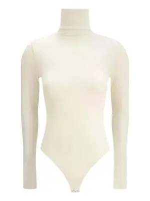 Wolford Colorado Roll-neck Top - Neutrals