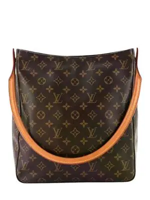 LOUIS VUITTON Looping Handbag Monogram Canvas Gm - Brown