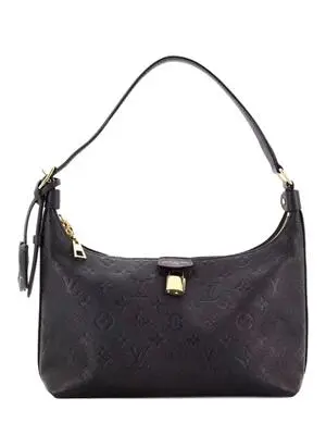 LOUIS VUITTON Sac Sport Nm Handbag Monogram Empreinte Leather - Black